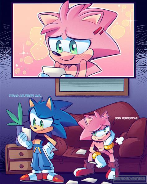 Sonic Cómics 78 Foto Sonic Adventure Sonic Y Amy Sonic
