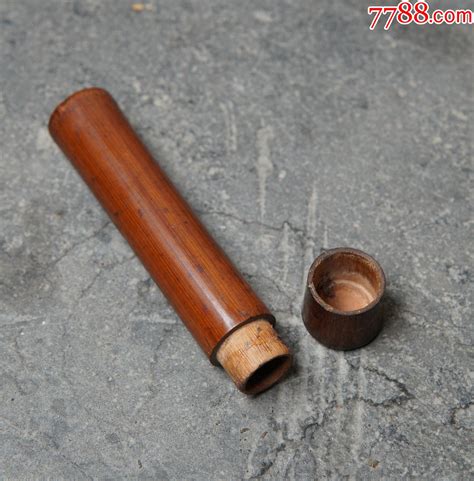 晚清民国小竹筒竹雕竹制品香筒针线筒老竹器老物件茶道文房旧物古为今用其他竹制品岁寒堂【7788商城】