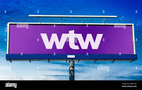 poznan pol sep 13 2022 advertisement billboard displaying logo of