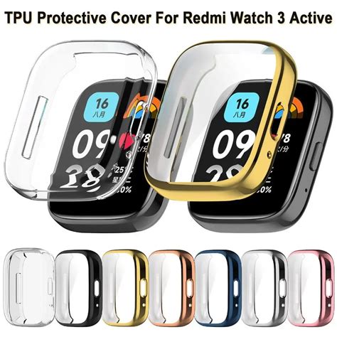 Защитный чехол из ТПУ для смарт-часов Redmi Watch 3, цвет в ...