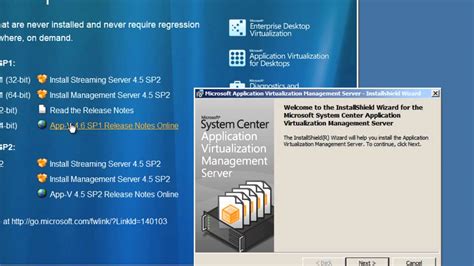 Install App V Server Management Youtube