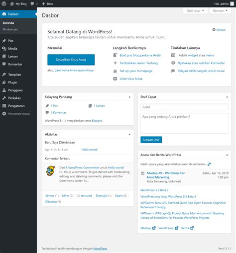 Cara Membuat Tampilan Web Dengan Wordpress