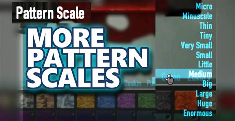 More Pattern Scales For Weapon Colors By Cyril Deroach Payday 2 Mods