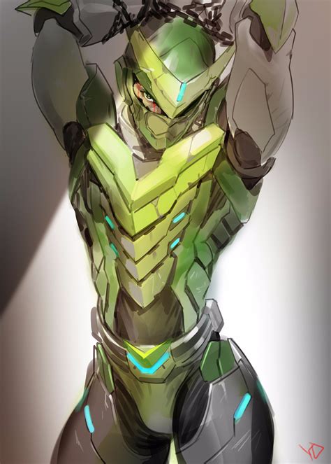 Genji And Sentai Genji Overwatch Drawn By Yang Do Danbooru