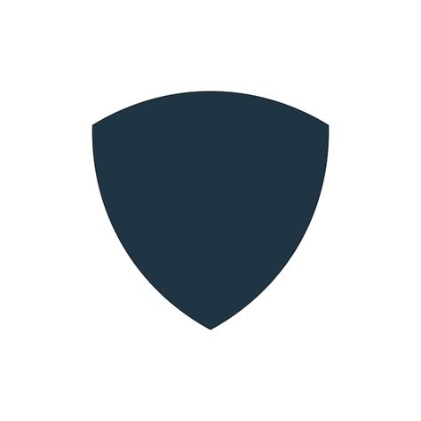 Premium Vector Shield Shape Icon Vector Template