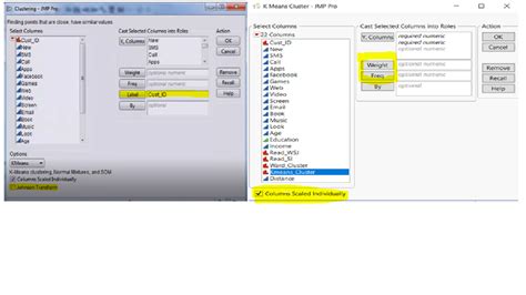 Solved Jmp 12 And Jmp 14 K Means Cluster Difference Jmp User Community