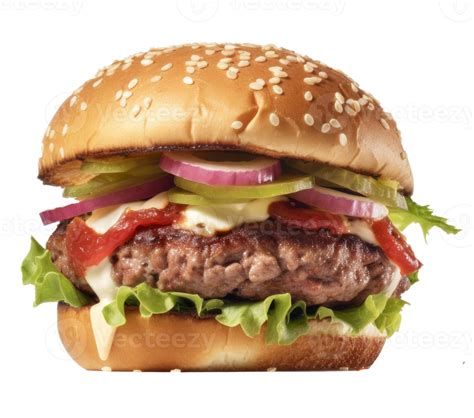 Tasty Beef Burger 22598663 Png