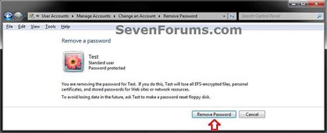 User Account Password Remove Tutorials