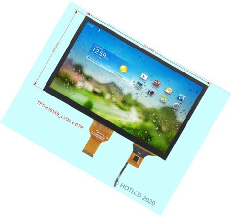 10 1 Inch TFT Screen With Capacitive Touch 1024 600 Dots TFT And