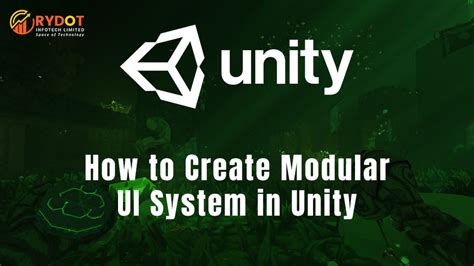 How To Create Modular Ui System For Games In Unity Part 1 Rydot Blog Big Data Ai Iot