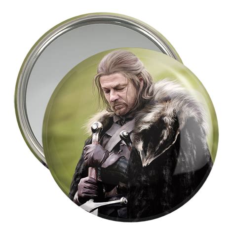 قیمت و خرید آینه جیبی خندالو مدل ند استارک گیم اف ترونز Game Of Thrones