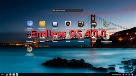 Endless OS 4 0 0 llega basado en Debian 11 Linux 5 11 y como primera versión LTS de su historia