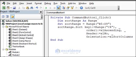 Excel Assign Macro To Button 3 Suitable Examples Exceldemy