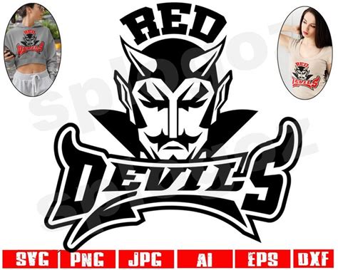 Red Devils Svg Red Devil Svg Red Devils Png Red Devils Sports Red