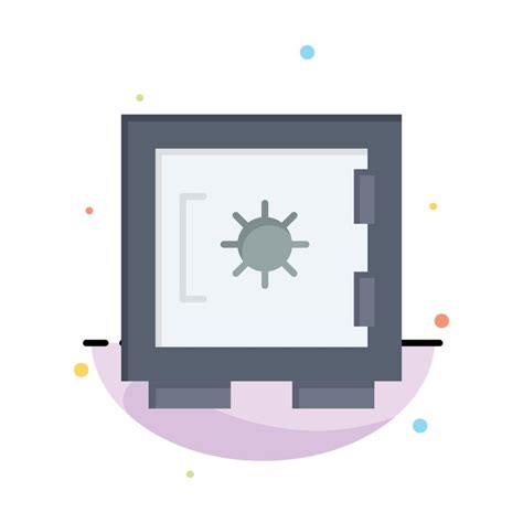 Lock Locker Security Secure Abstract Flat Color Icon Template 13513286 Vector Art At Vecteezy