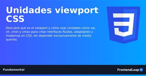 Unidades Viewport Css