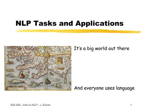 Nlp Tasks And Applicationsppt Useful In Ppt