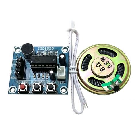 Isd1820 Ses Kayıt Modülü Ve Hoparlör Arduino Raspberry Pi Pic