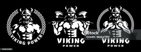 어두운 배경에 바이킹 전사와 함께 설정됩니다 벡터 일러스트 레이 션입니다 검에 대한 스톡 벡터 아트 및 기타 이미지 검