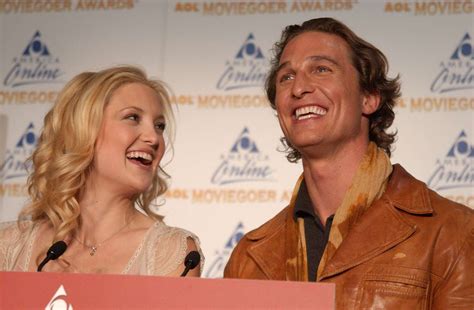 Matthew Mcconaughey And Kate Hudson Kissing