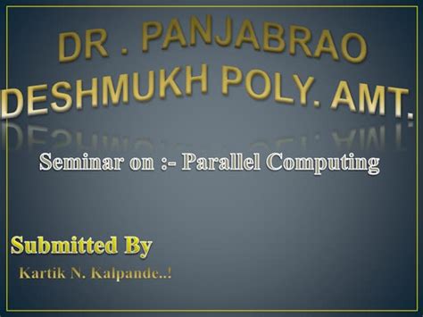 Parallel Computingppt