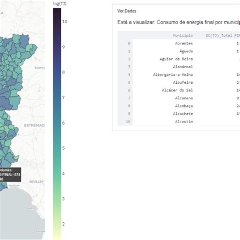 Example Of Data Visualisation At Municipal Scale Map Visualisation Download Scientific Diagram