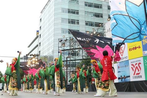 宮城県柴田町 「柴田よさこい美翔連」のみなさんが、仙台市で行われた「みちのくyosakoi祭り」で新しい衣装をまと