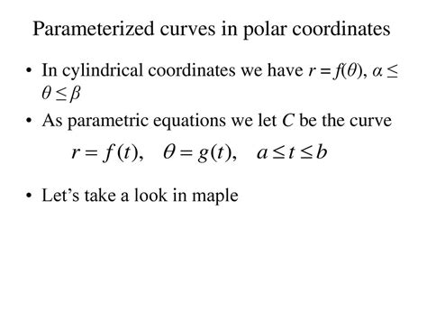 Section 171 Parameterized Curves Ppt Download