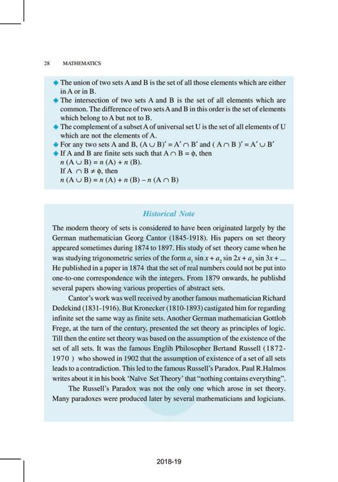 Ncert Book Class 11 Maths Chapter 1 Sets Pdf Aglasem