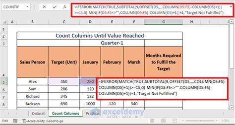 How To Count Columns With Words In Excel Printable Online