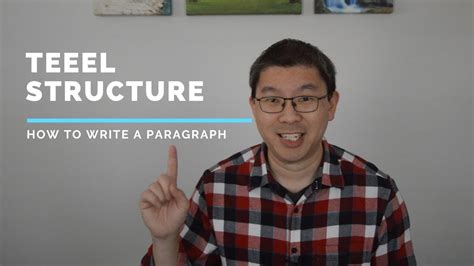 How To Write A Paragraph Teeel Structure Youtube