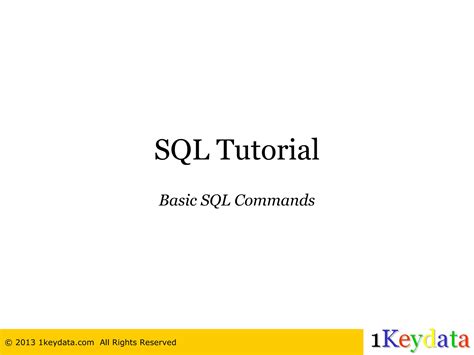 sqltutorialbasiccommands 130310014513 phpapp01 pdf