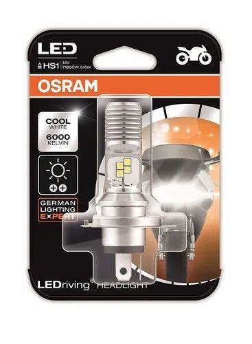 Osram Led Driving Headlight For Bikes Hs Cw W V Px T Blister Pack Cool White At