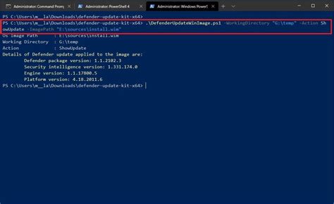How To Update Microsoft Defender Antivirus Inside An Install Image Of Windows 10 Windows Central