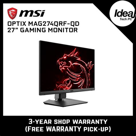Msi Optix Mag Qrf Qd Ideal Tech