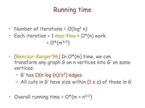 Ppt Expander Flows Graph Spectra And Graph Separators Powerpoint