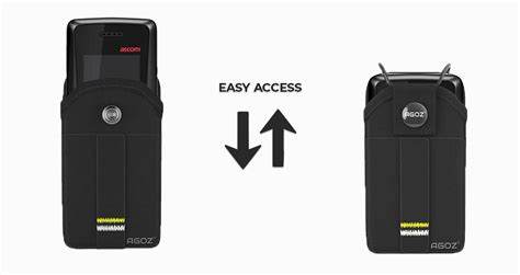 Durable Ascom D43 Case With Snap Closure