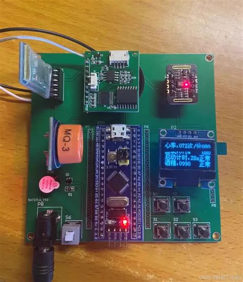 基于stm32单片机的汽车安全检测系统（全部资料）车内环境检测系统的通信模块 Csdn博客