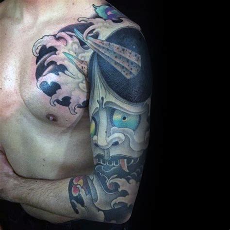 100 Tatuajes De Máscaras Oni Y Hannya Con El Significado