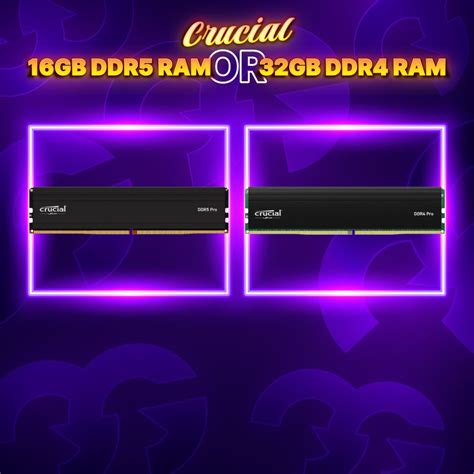 Auto Draw Choice Of Crucial Ram Ddr4 Or Ddr5 1 Gaming Giveaways Auto Draw Choice Of Crucial Ram Ddr4 Or Ddr5 1 Gaming Giveaways
