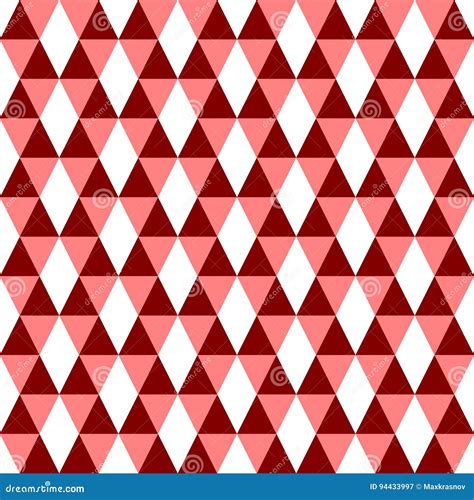 Seamless Triangle Pattern Stock Vector Illustration Of Background 94433997