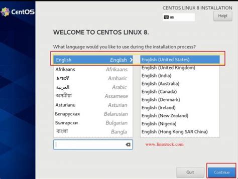 Steps To Install Centos 8 With Screenshots Linuxteck