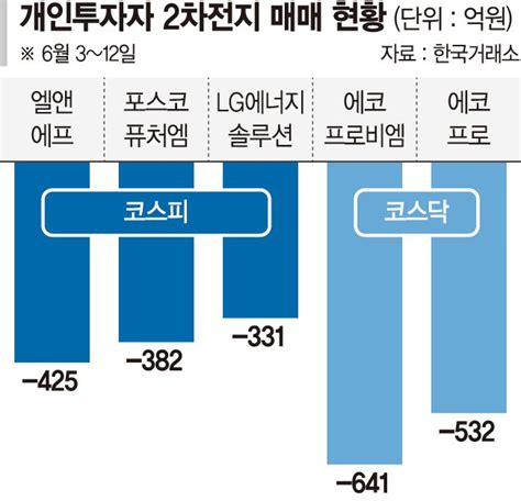 2차전지주 물린 개미들 반짝반등에 일단 탈출 파이낸셜뉴스