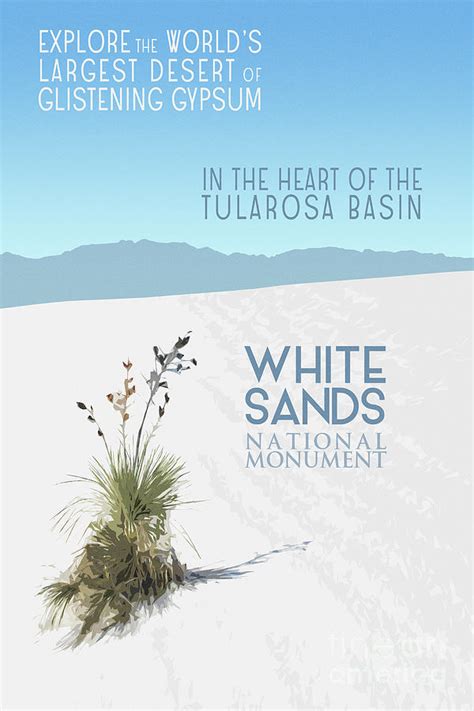 White Sands National Monument Digital Art By Ed Burczyk Fine Art America