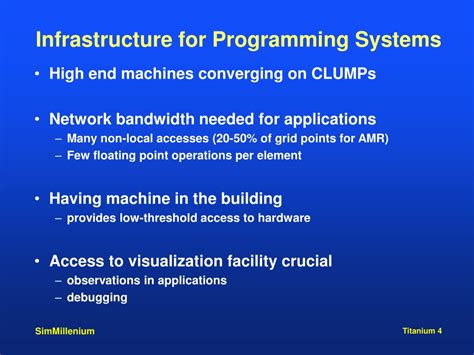 Ppt Programming Models For Simmillennium Powerpoint Presentation