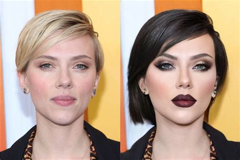 Scarlett Johansson Goth Girl Transformation By Bimboray On Deviantart