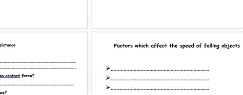 Falling Object Investigation Teaching Resources