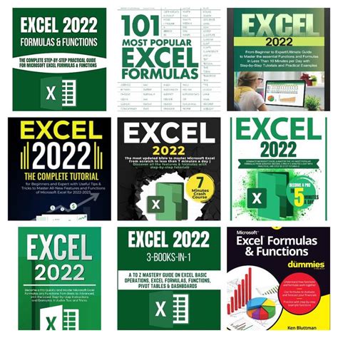 Ebook 10 Combo Collections Ms Excel 2022 Formulas Functions 101