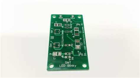 PCB Only SMT LED Blinky NightFire Electronics LLC
