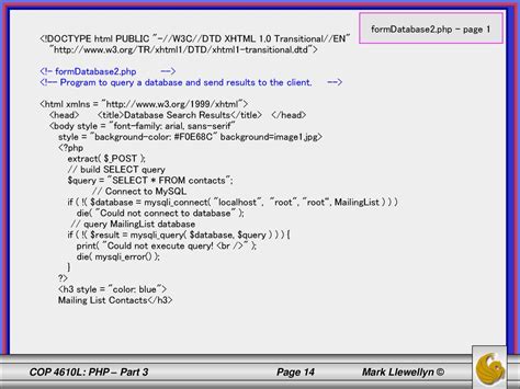 Cop 4610l Applications In The Enterprise Spring Ppt Download